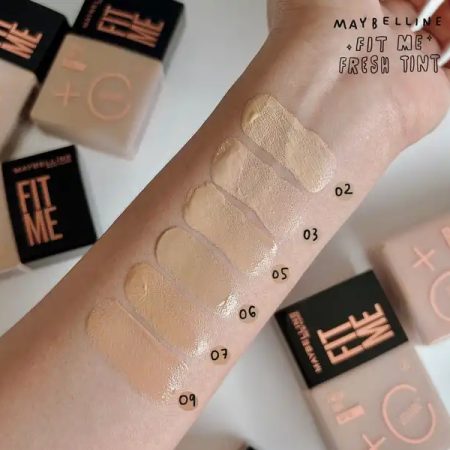 [Review] Kem Nền Maybelline New York Fit Me Fresh Tint Vitamin C SPF50 ...